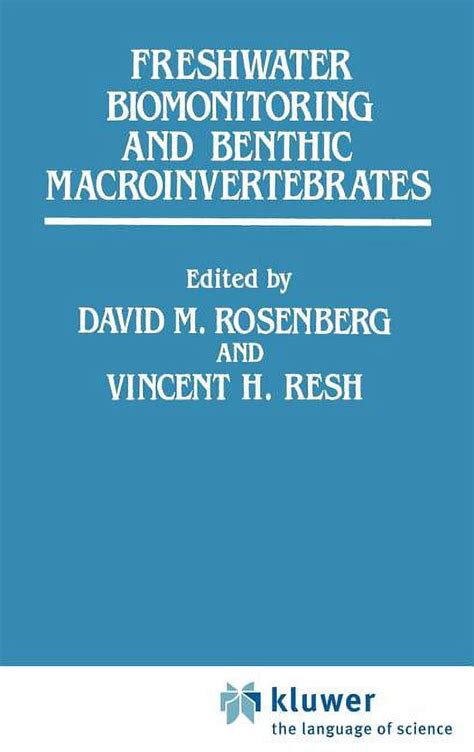 Freshwater Biomonitoring And Benthic Macroinvertebrates Hardcover