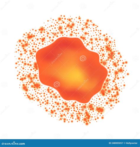 Monkeypox Virus Illustration Pox Disease Spread Symbol Cartoon Vector