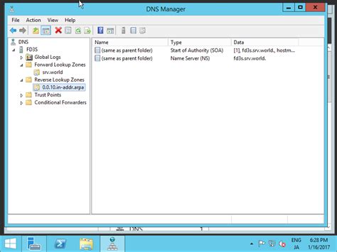 Windows Server 2012 R2 Dns Server Add Reverse Lookup Zone Server World