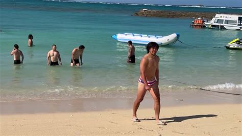 Japanese Rugger In A Speedo