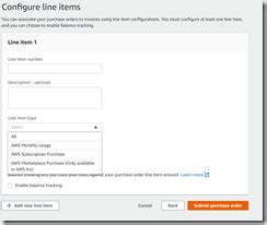 AWS You Can Now Manage Your POs For Your AWS Invoice