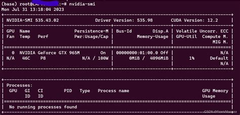 wsl安装cuda输入nvidia smi遇到报错 wsl nvidia smi segmentation fault csdn博客