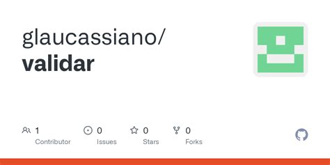 Github Glaucassiano Validar