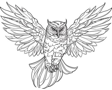 Sova 13 Omalovánky K Vytisknutí Zdarma