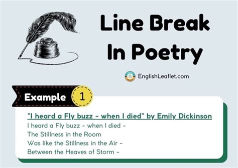 5 Examples Of Line Break In Poetry Englishleaflet