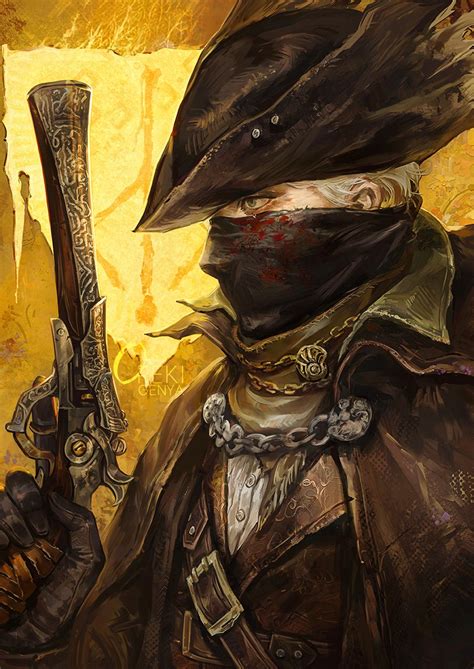 Hunter Bloodborne Drawn By Orekigenya Danbooru