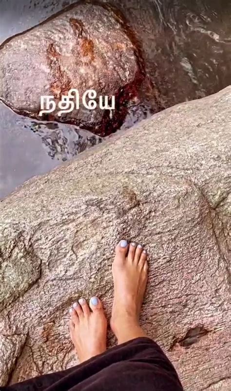 Rima Kallingals Feet