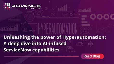 Thomas Haggerty On Linkedin Unleashing The Power Of Hyperautomation Advance Blog
