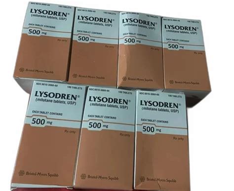 Lysodren Mitotane 500mg Tablets At ₹ 76500bottle Lysodren In New