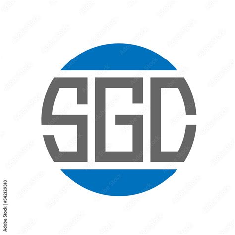 Sgc Letter Logo Design On White Background Sgc Creative Initials