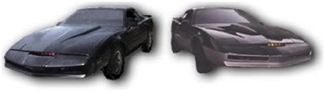 A Visual Comparison Of Kitt And Karr From Knight Rider