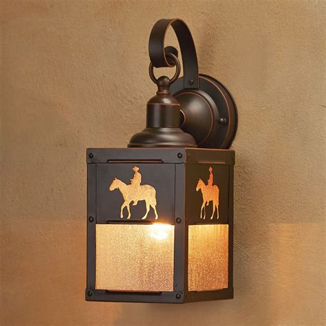 Rustic Western Outdoor Wall Sconces