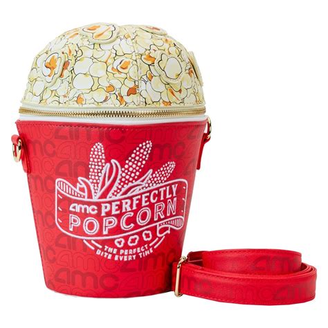 New Amc Theatres X Loungefly Popcorn Crossbody Bag Available Today R