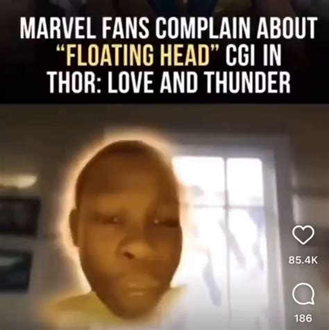 Marvel Fans Complain About Floating Head Cgi In Thor Love And