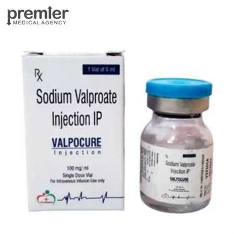 Valpocure Sodium Valproate 100mg Ml Injection At ₹ 35 76 Stripe