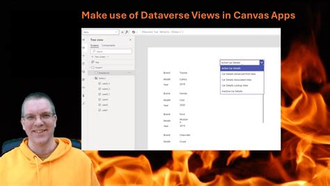 Make Use Of Dataverse Views In Canvas Apps
