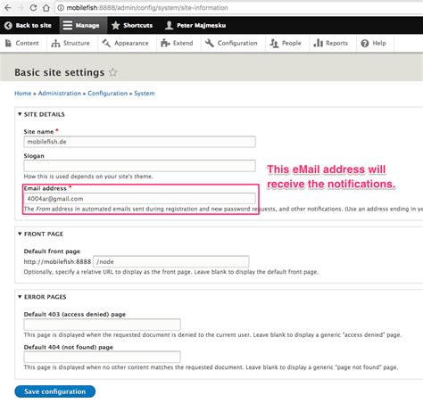simple comment email notification