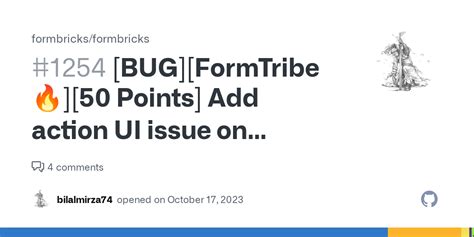 Bug Formtribe 🔥 50 Points Add Action Ui Issue On Mobile Screen · Issue 1254 · Formbricks
