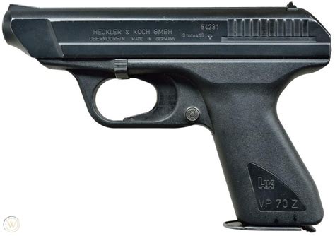 Heckler And Koch Vp70z Semi Auto Pistol 3839150162