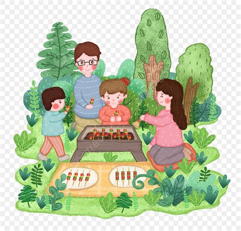 봄 일러스트 소풍 그릴 Png 무료지도 피크닉 클립 아트 봄 피크닉 Png 일러스트 및 Psd 이미지 무료 다운로드 Pngtree
