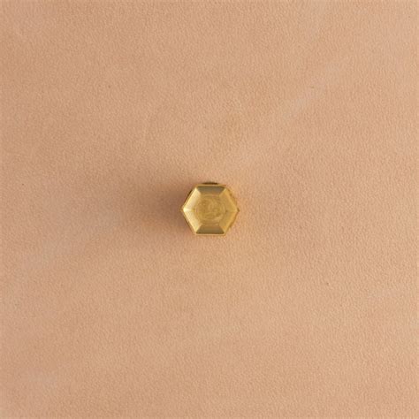 Hex Brass Stamp — Tandy Leather Inc