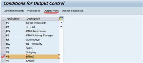 Techsap Maintaining Condition Records For Billing Output Condition Types
