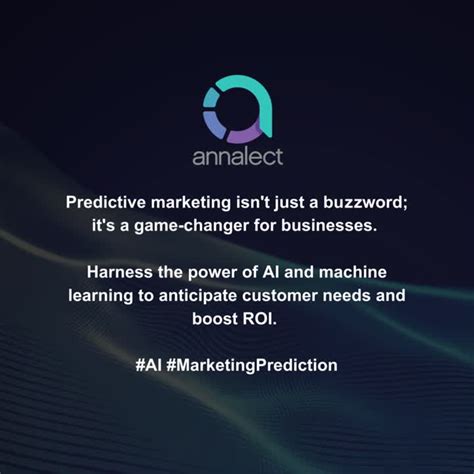 Annalect Nordics Ai Powered Consultancy On Linkedin 🚀 Predictive Marketing Isnt Just A