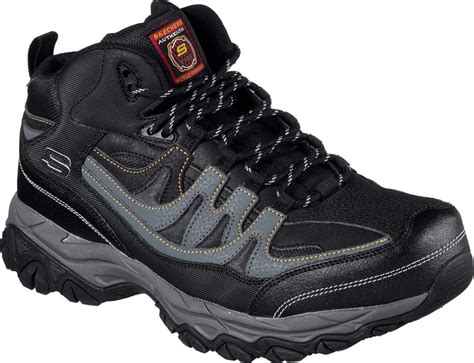 Skechers Work Mens Holdredge Rebem Steel Toe Work Boot