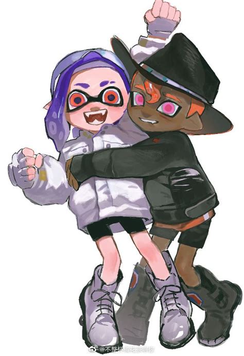 Pin By 221616 On 画法参考 Splatoon Splatoon 2 Art Anime Character Design