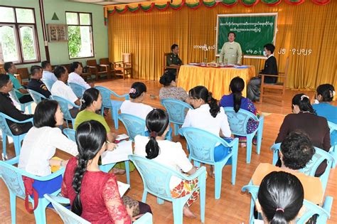 တာမွေမြို့နယ်၌ အဂတိလိုက်စားမှုတားဆီးကာကွယ်ရေးဆိုင်ရာ အသိပညာပေးဟောပြောပ