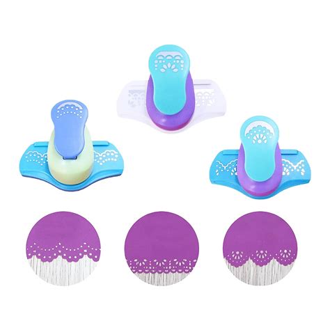 Creative Craft Paper Punch 3 Styles 3pcs Edge Punch For Diy Crafts