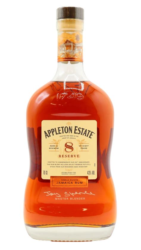Appleton Estate Reserve 8 Year Old Rum 70cl 43 Abv Hard To Find