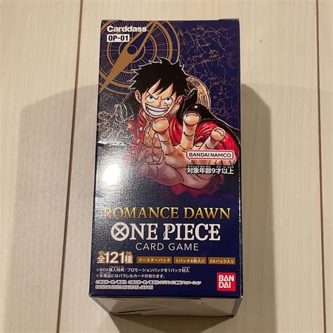 【新品未開封】one Piece Romance Dawn 1box ワンピースカード ロマンスドーン Op 01の通販 まー