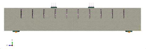 finite element method model with loads boundary conditions and 10