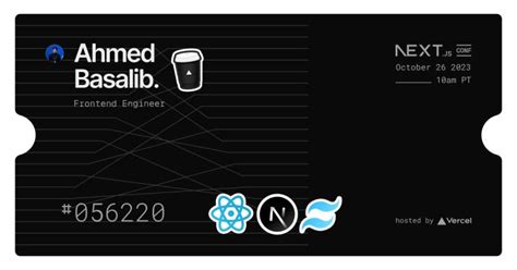 Ahmed Basalib On Linkedin Join Ahmed Basalib At Nextjs Conf