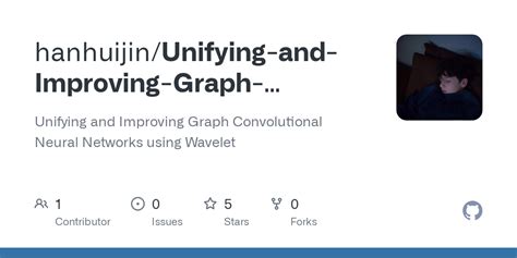 Github Hanhuijinunifying And Improving Graph Convolutional Neural Networks Using Wavelet