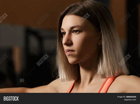 Gorgeous Blonde Lifts Image And Photo Free Trial Bigstock