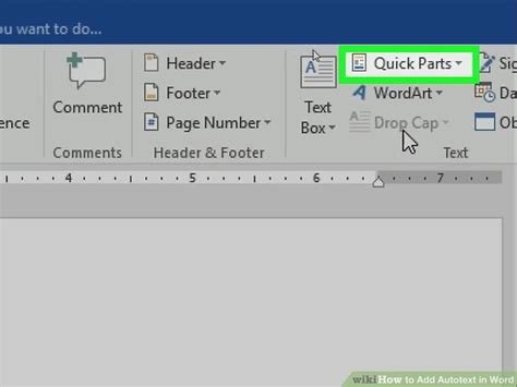 How To Add Autotext In Word 12 Steps With Pictures Wikihow