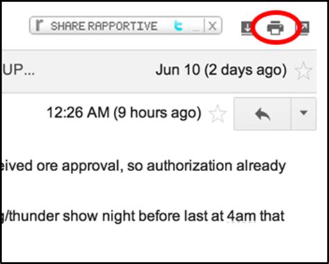 Easy Way To Print A Message In Gmail