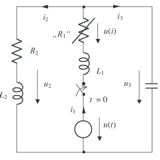 Diagram Of Nonlinear Electrical Circuit Of The Third Order Download Scientific Diagram
