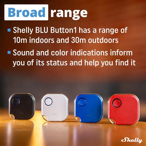 Snapklik BLU Button1 Red Bluetooth Operated Action And Scenes