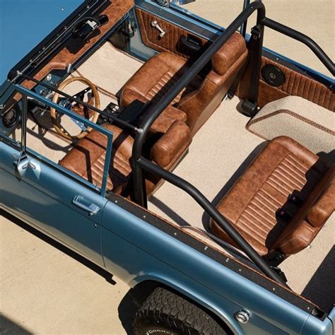 Vintage Ford Bronco Interior Ford Bronco Convertible 1977 Ford
