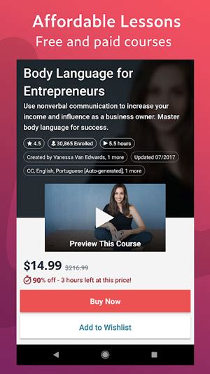 دانلود برنامه اندروید دوره های آموزشی آنلاین Udemy V682 دانلود فارسی