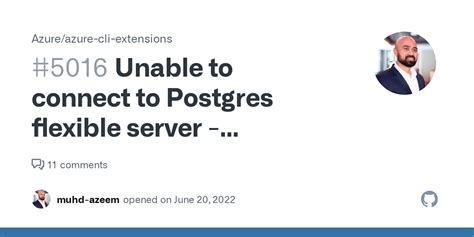 Unable To Connect To Postgres Flexible Server Database Dump And Restore Using Az Cli · Issue