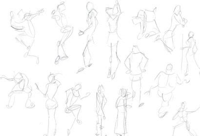 Anime Pose Drawing Realistic Drawing Skill