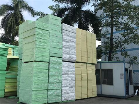 Polystyrene Styrofoam Insulation Board Blue Thermal Materials Heat Insulation For Building