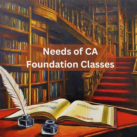 Needs Of Ca Foundation Classes Prakash Rawat Medium
