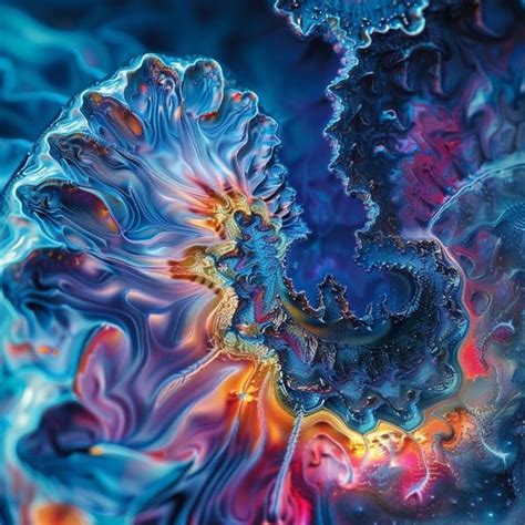 Free Psychedelic Abstract Art Photo Abstract Psychedelic Vibrant