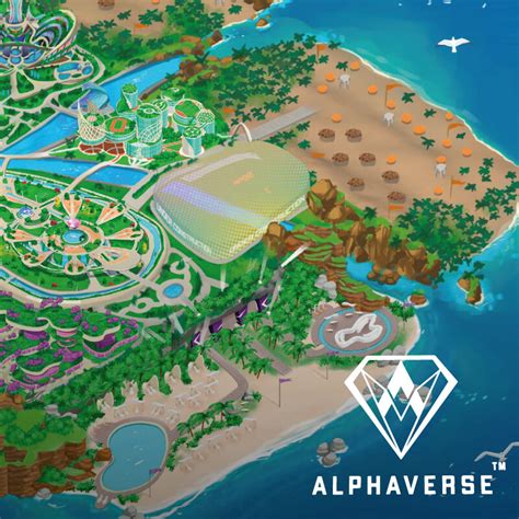 Artstation Alphaverse Metarvese City