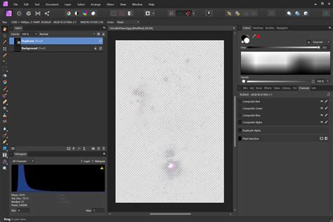 Varying Saturation Relative To Brightness In Affinity Photo Pre V2